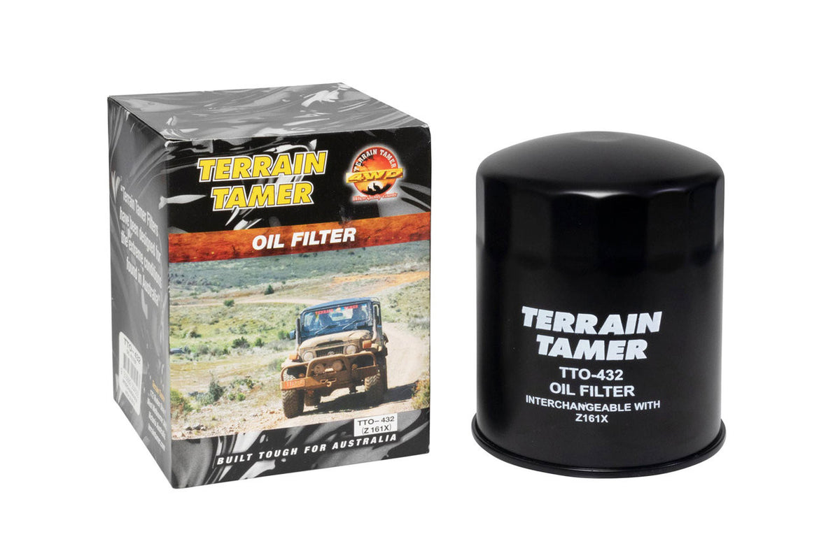 Terrain Tamer TTO-432 Z161X Oil Filter Suit LandCruiser 2H 12H-T HJ47 ...