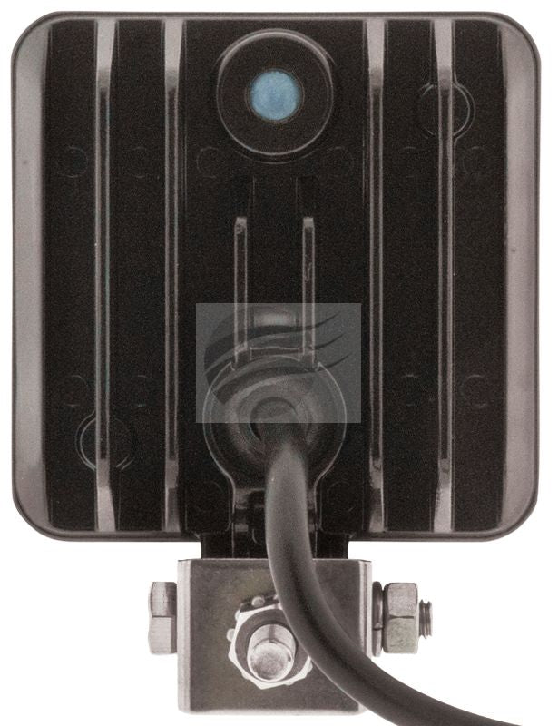 LED SQUARE WORKLAMP FLOOD BEAM 9 - 30V 12W 4 LED's BLACK HSNG clearanc ...