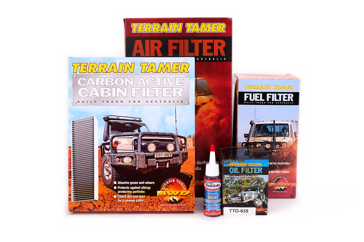 TERRAIN TAMER FILTER KIT FORD RANGER 3.0L V6 BF2S 06/22− FFK49 ...