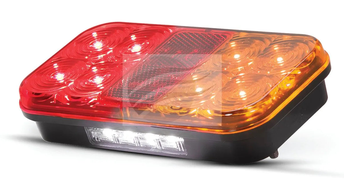 STOP/TAIL/INDICATOR LAMP 12V W/LICENCE PLATE LMP 4 PIN – Complete ...
