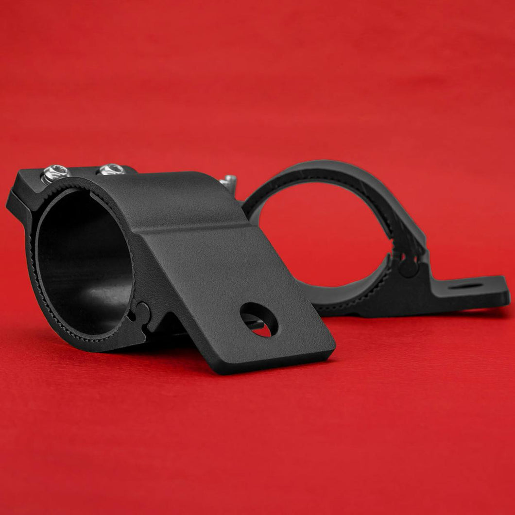 STEDI Bull Bar Tube Mounting Brackets 76–81mm – Black (Pair) – Complete ...