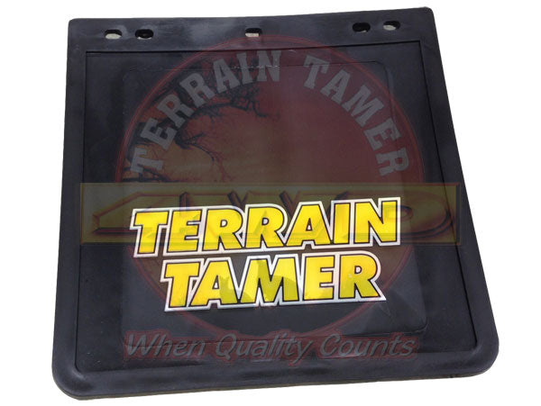 Terrain Tamer Mud Flap Pair small 11” x 12” – Complete Maintenance Services